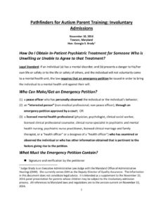 Pathfinders for Autism Community Training – Pathfinders for Autism