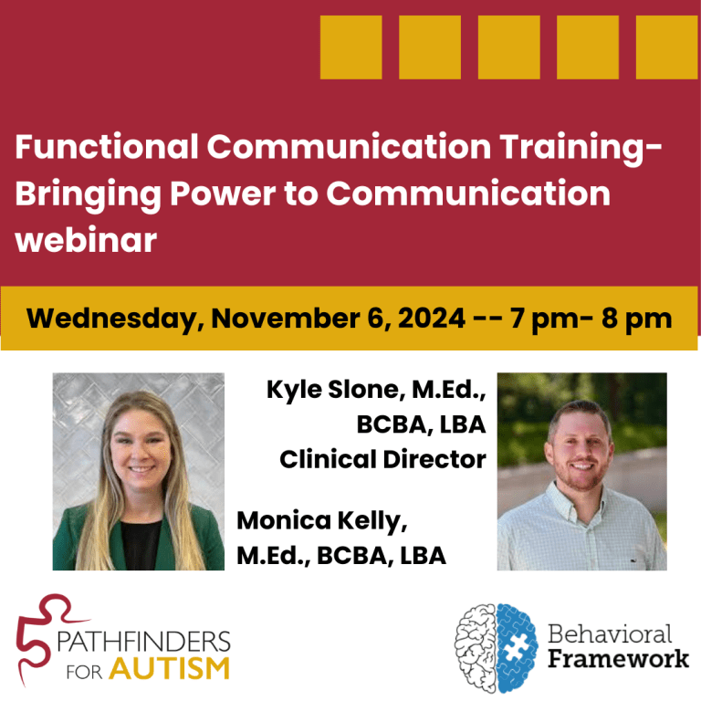 Sleep and Autism webinar – Pathfinders for Autism