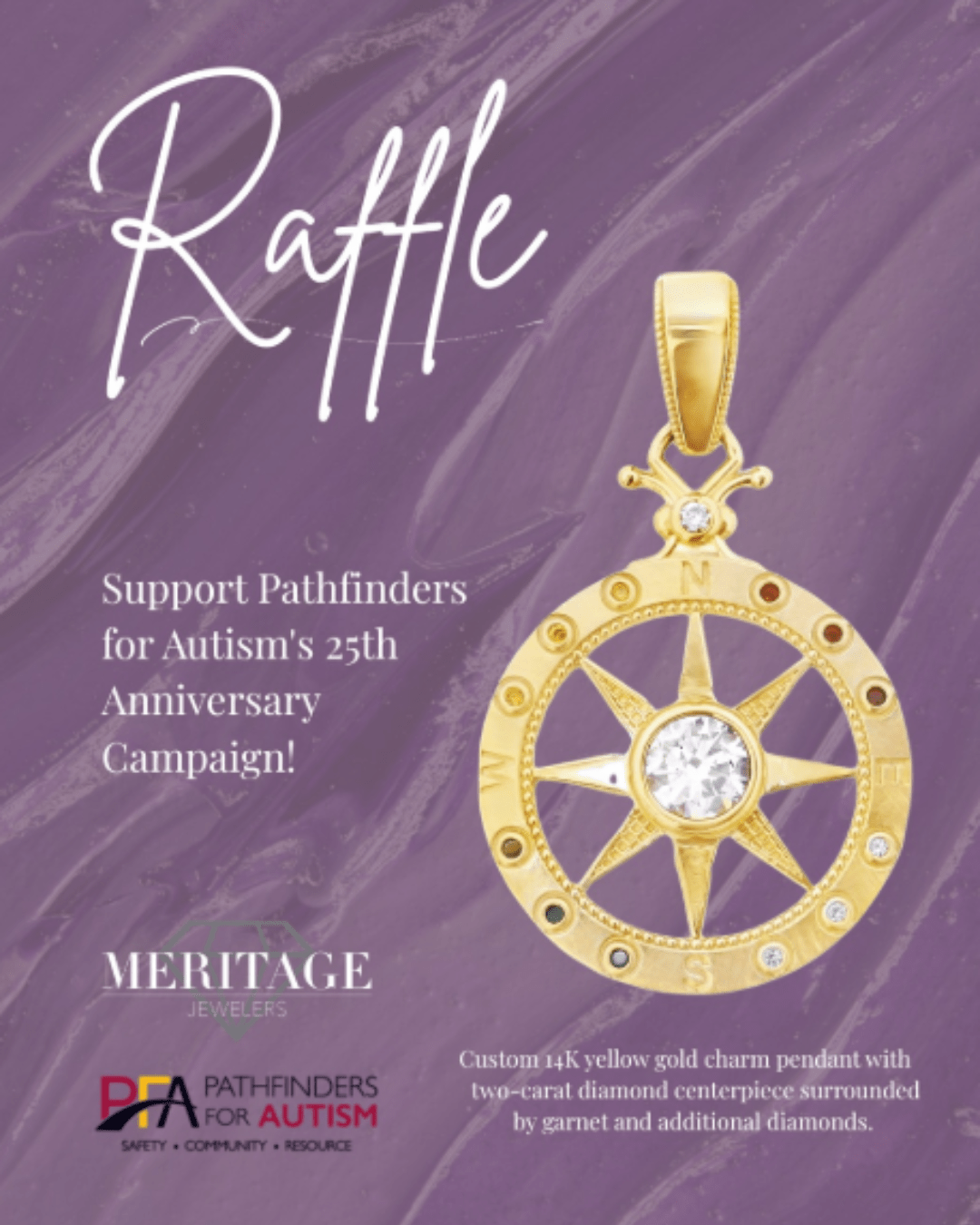 Meritage Pendant Raffle – Pathfinders for Autism