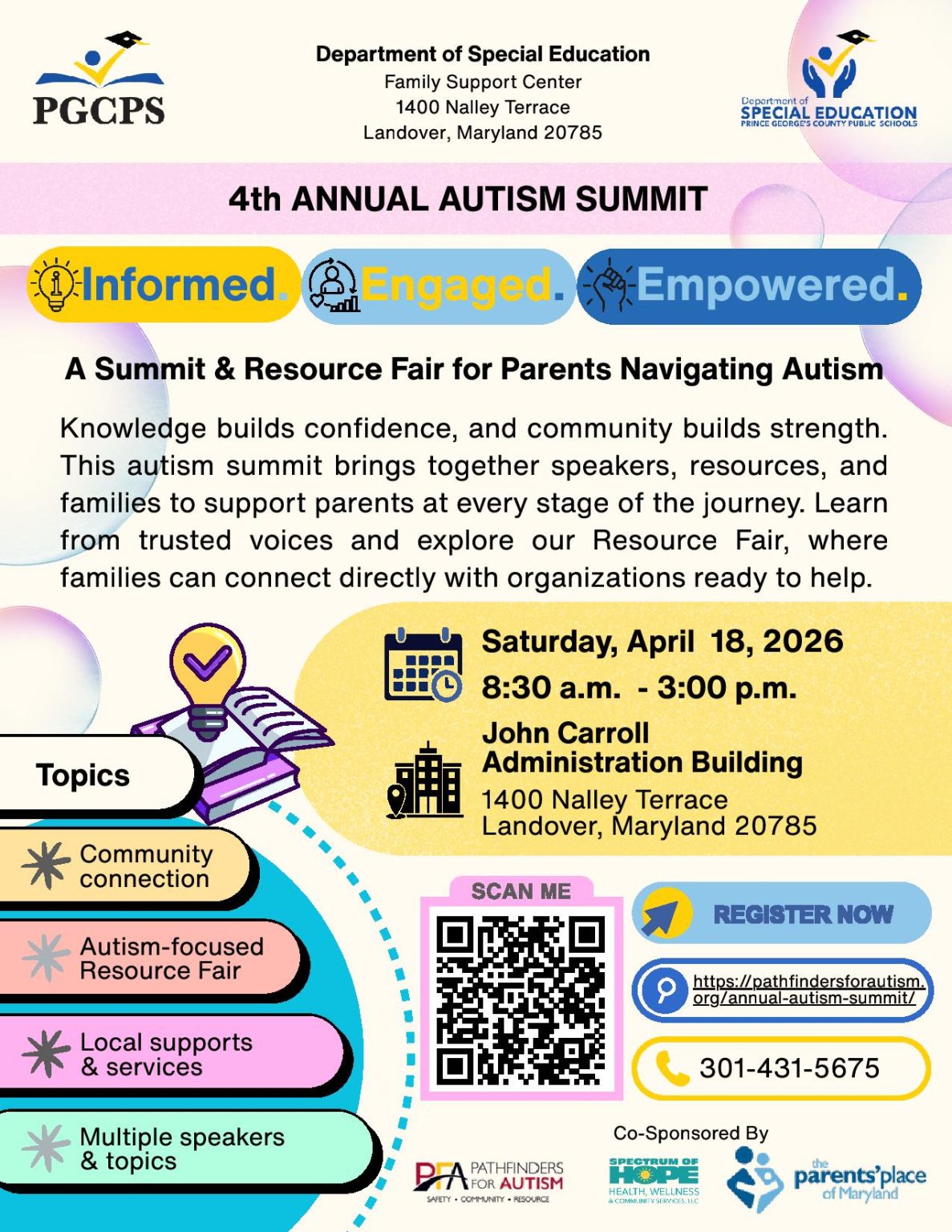 4th Annual Prince George’s County Public Schools Annual Autism Summit ...